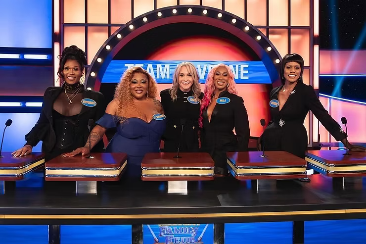 Celebrity Family Feud Makes History with Its First All Trans Team to ...